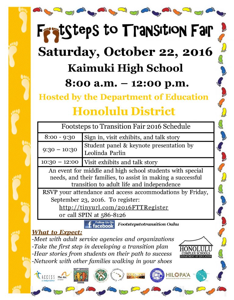 Department of Human Services | Footsteps to Transition Fair Connects ...