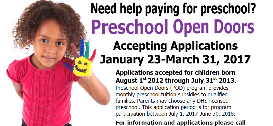 Department of Human Services | [ARCHIVED] Open Application Period ...